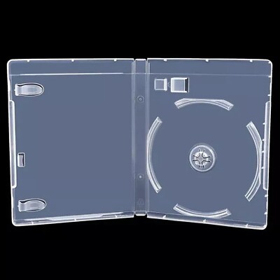 100 x SINGLE CLEAR DVD DISC PREMIUM USB & DVD CASE 14MM | eBay UK