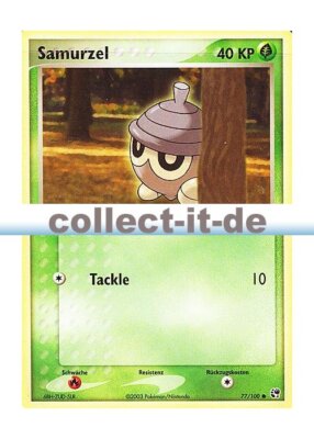 Pokemon 77/100 - Samurzel | eBay.de