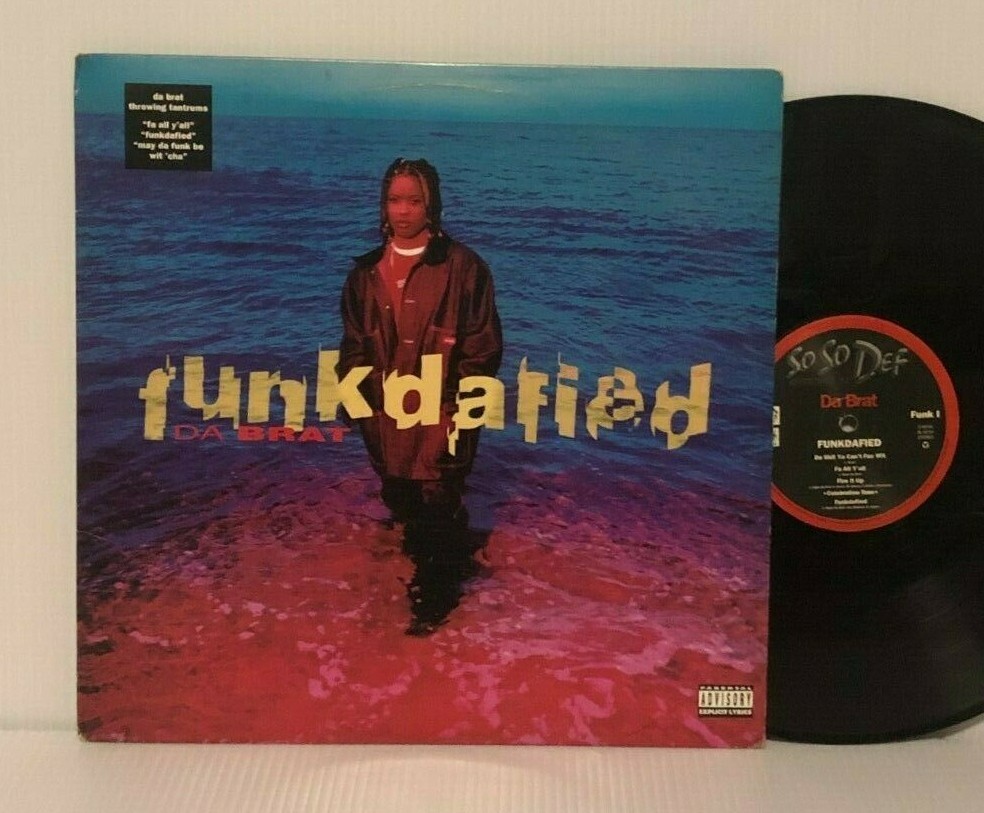 Da Brat ‎– Funkdafied LP 1994 US ORIG So So Def Dr dre 2 PAC LIL KIM ...