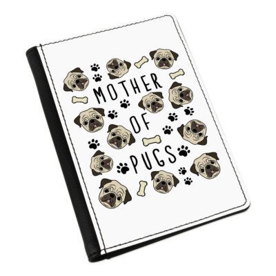 Funda Para Pasaporte De Madre De Pugs Crazy Lady Man Animal Lover Dog ...