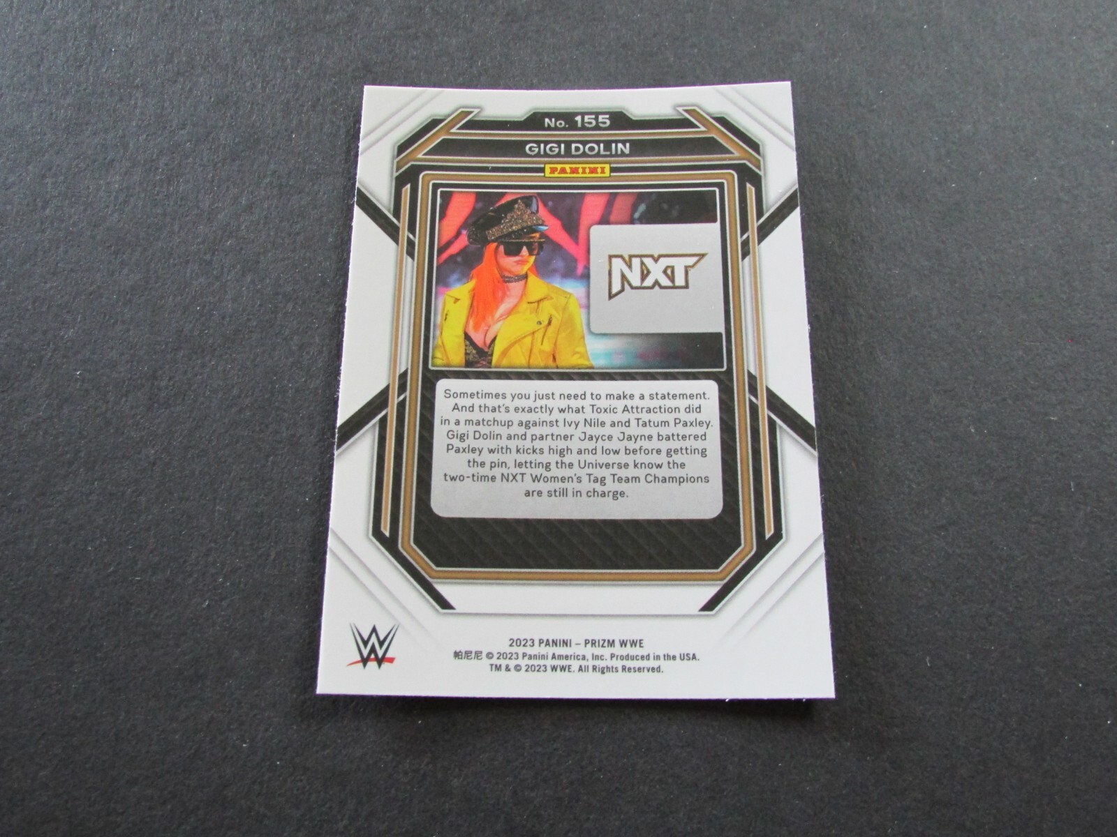 2023 WWE Prizm Gigi Dolin Card #155 | eBay
