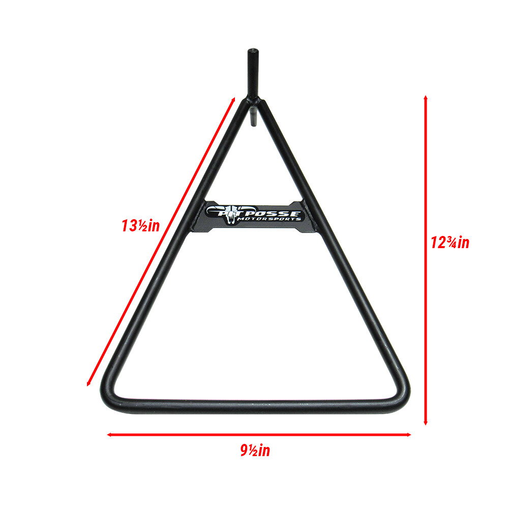 Pit Posse Universal Dirt Bike Triangle Side Stand Made of Steel Fits ...