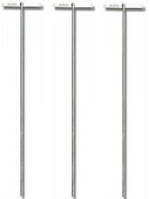 EARTH STAKE Electric Fence 1 METRE GALVANISED ROD x 3 Energiser ...