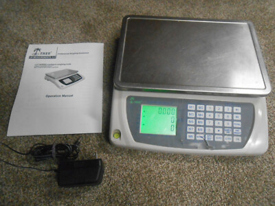 LW Measurements Large Heavy Duty Counting Digital Weighing Scale 66 lb ...