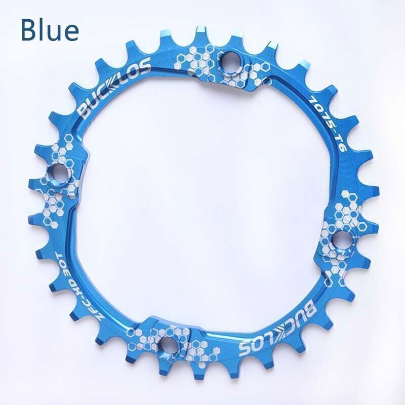 30-42T 104BCD Bike Chainring Narrow Wide Round Oval Single Chain Ring ...