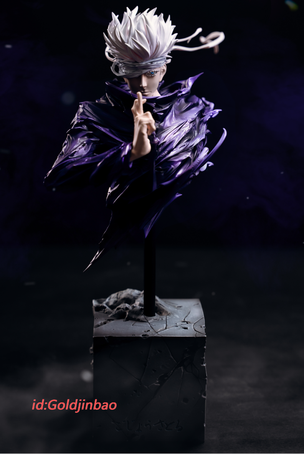 UNO Studio Jujutsu Kaisen Satoru Gojo Resin Statue In Stock Bust ...