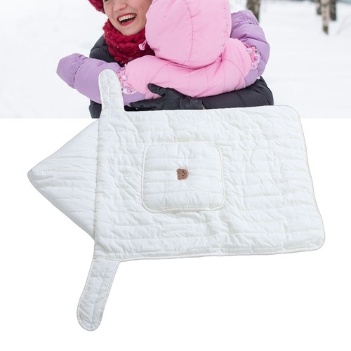 Warm Baby Carrier Hoodie Stroller Cover Soft Fleece Lining For Newborn ...