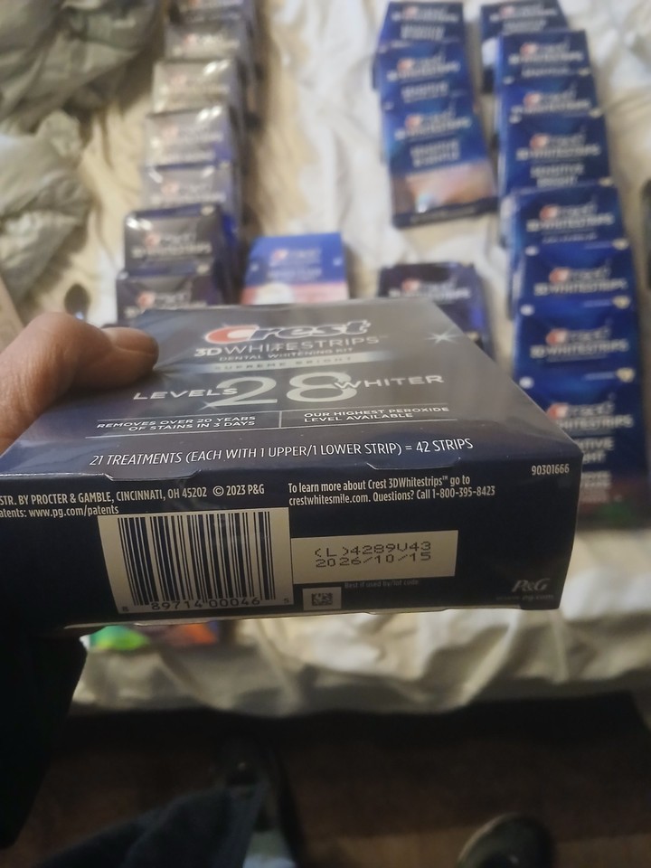 crest 3d whitestrips | eBay