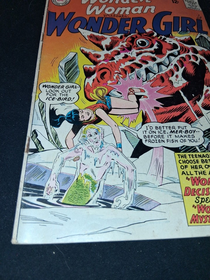 Wonder Woman #152 Wonder Girl . DC 12c. Tot Ross Andru Art 1965 | eBay