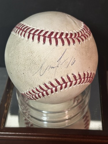 Jose Fernandez 2016 Game Used Signed Baseball Last Start Of Career RIP ...