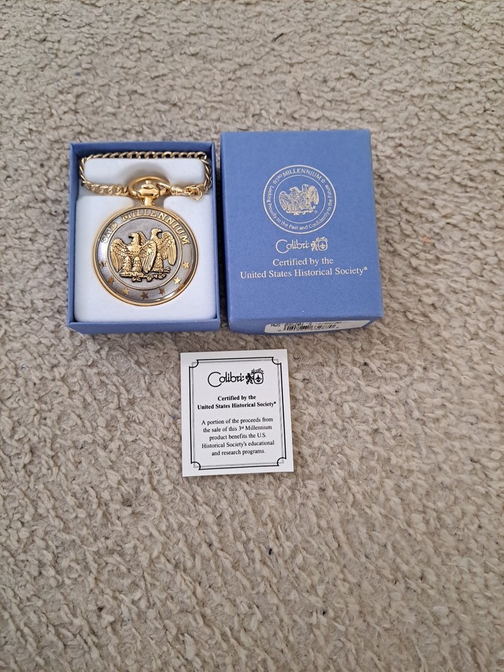Colibri 3rd Millennium Pocket Watch. Certified by the US Historical ...