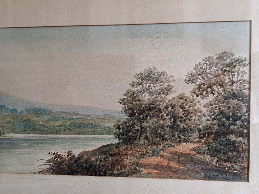 Pair of Antique Original Watercolour Paintings signed by R.B. Wright A ...
