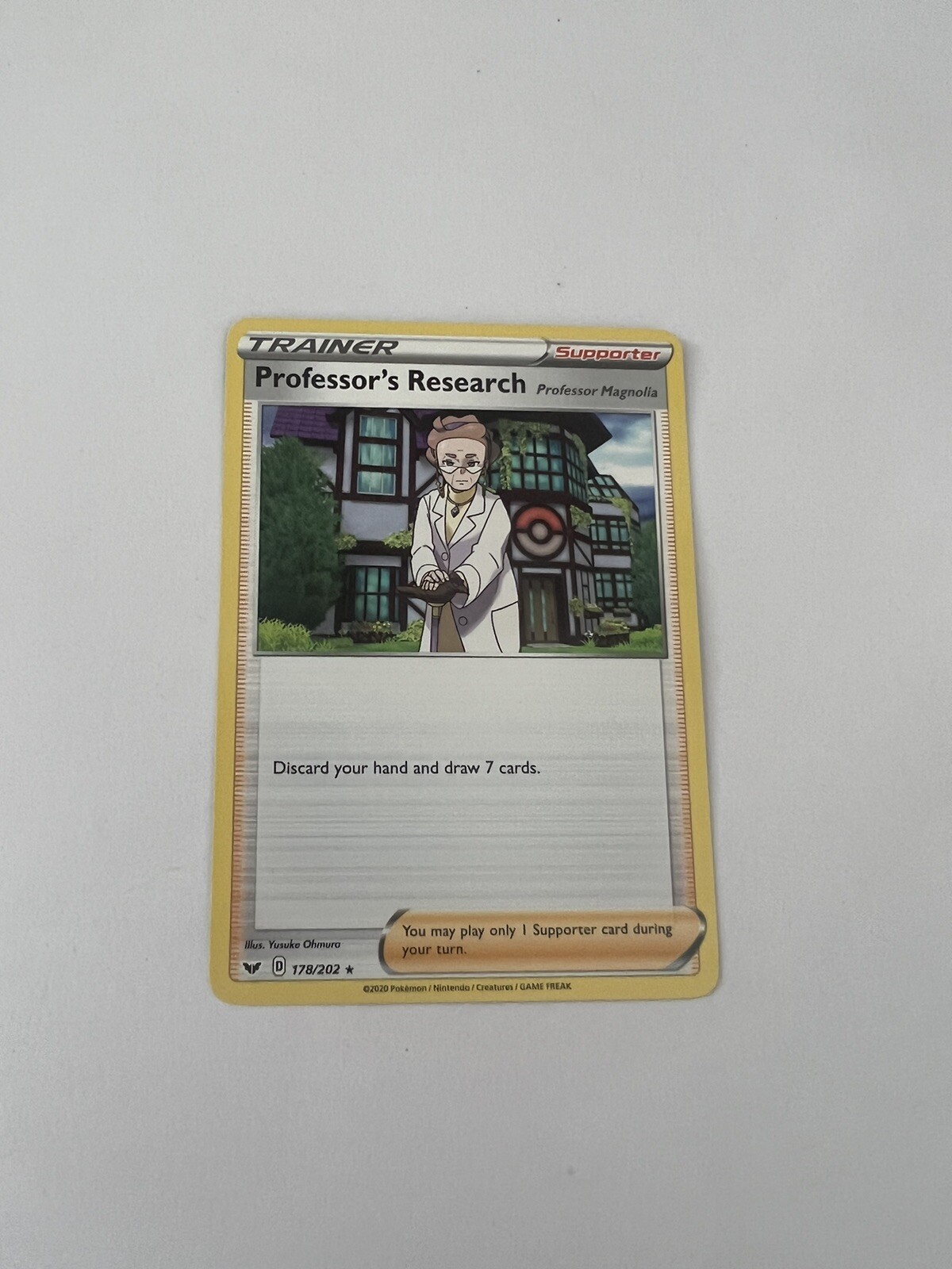 pokémon card professors research 178/202 2020 (BRAND NEW) | eBay