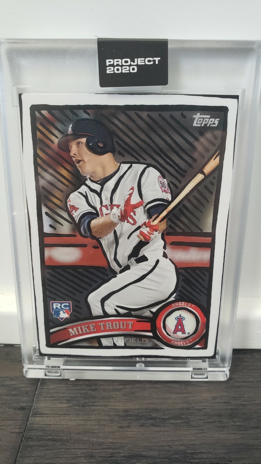 2020 Topps Project 2020 - 2011 Topps Update Mike Trout #207 Joshua ...