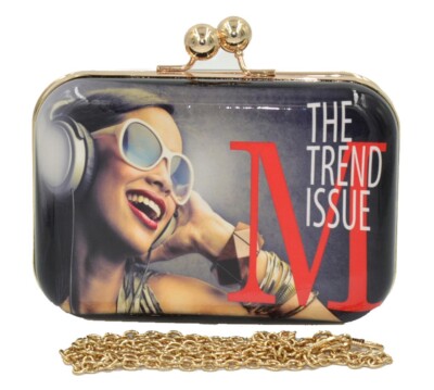 Magazine Print Women Clutch/Purse. Very Stylish and Trendy. | eBay