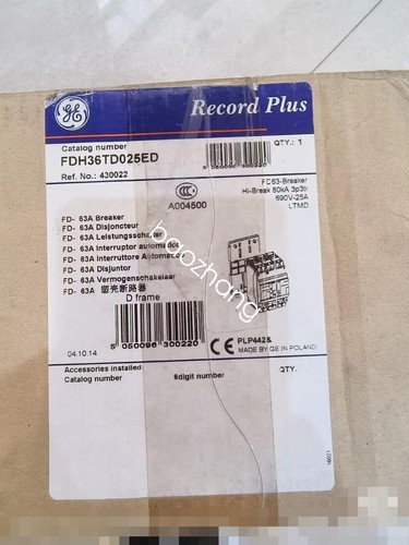 1pc NEW FDH36TD025ED 3P 25A FD63 circuit breaker By DHL or FedEx #VBC3 ...