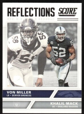 2017 Score Reflections Khalil Mack/Von Miller #5 | eBay