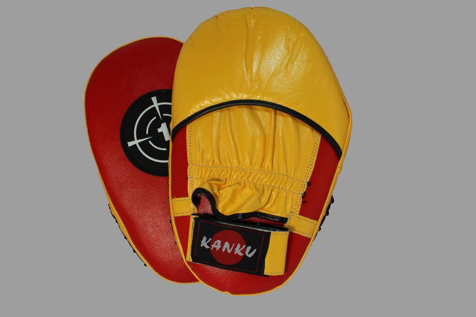 Karate Leather Focus Mit Boxing Punching Targets Teakwondo MMA | eBay