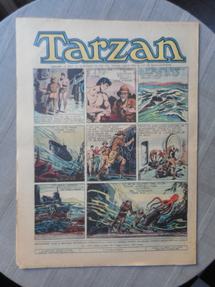 L'Artful No. 75 1948 Edition of The Duca Buffalo-Bill Tarzan IN Very ...