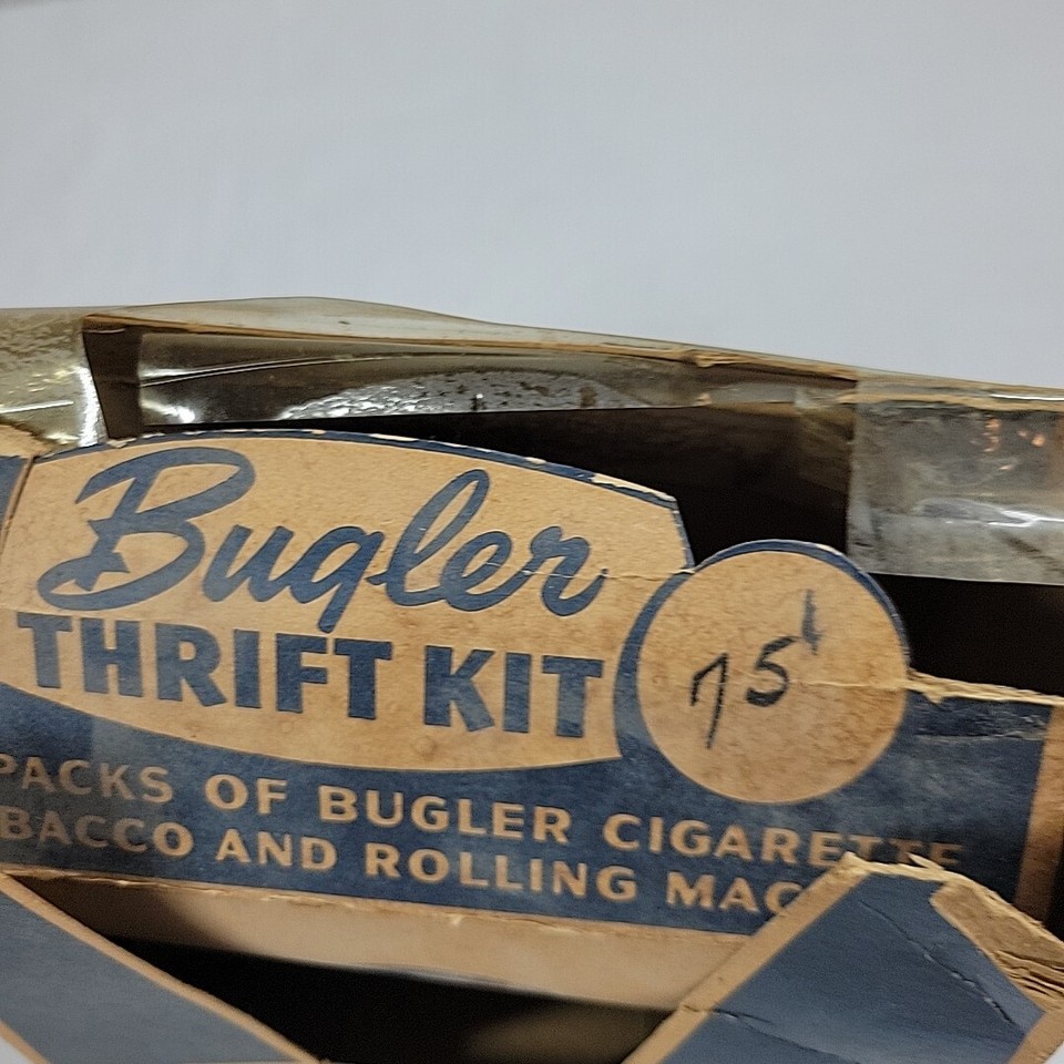 Vintage Bugler Cigarette Rolling Machine Bugler Thrift Kit With ...
