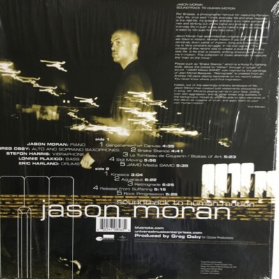 Jason Moran - Soundtrack to Human Motion NEW SEALED LP Record 2015 Blue ...