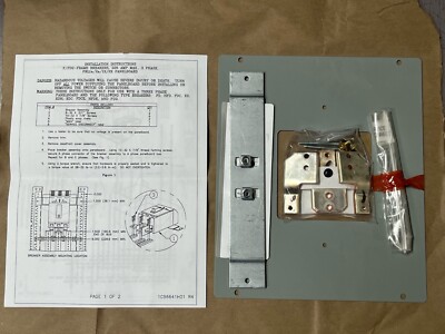 NEW BKD2 / BKG2 Main Breaker or Subfeed Kit for PRL1a/2a/1X/2X Eaton ...
