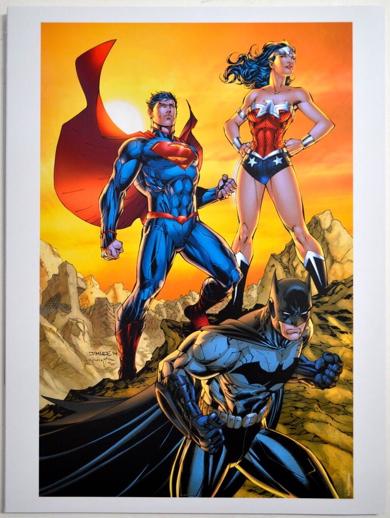 Superman Comic Book Art