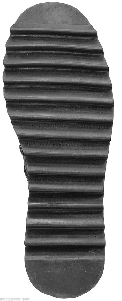 Boots Combat Jungle Ripple Sole Black Military 10" DEPENCO or ROTHCO ...