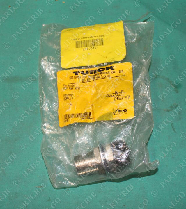 Turck, RSFRKF50/22, U2309-05, MiniFast Receptacle NEW | eBay