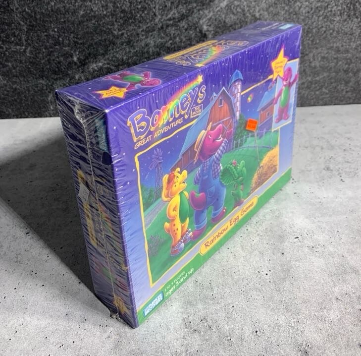 Barney Great Adventure Egg Toy