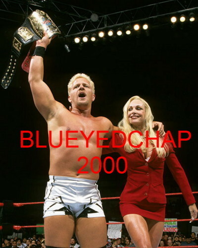 DEBRA MCMICHAEL & JEFF JARRETT GIRL WRESTLER 8 X 10 WRESTLING PHOTO WWF ...