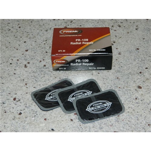 Radial Repair Patch 3" L x 2" W (77mm x 50mm) 1 Ply 20 Count PRMPR-109 ...