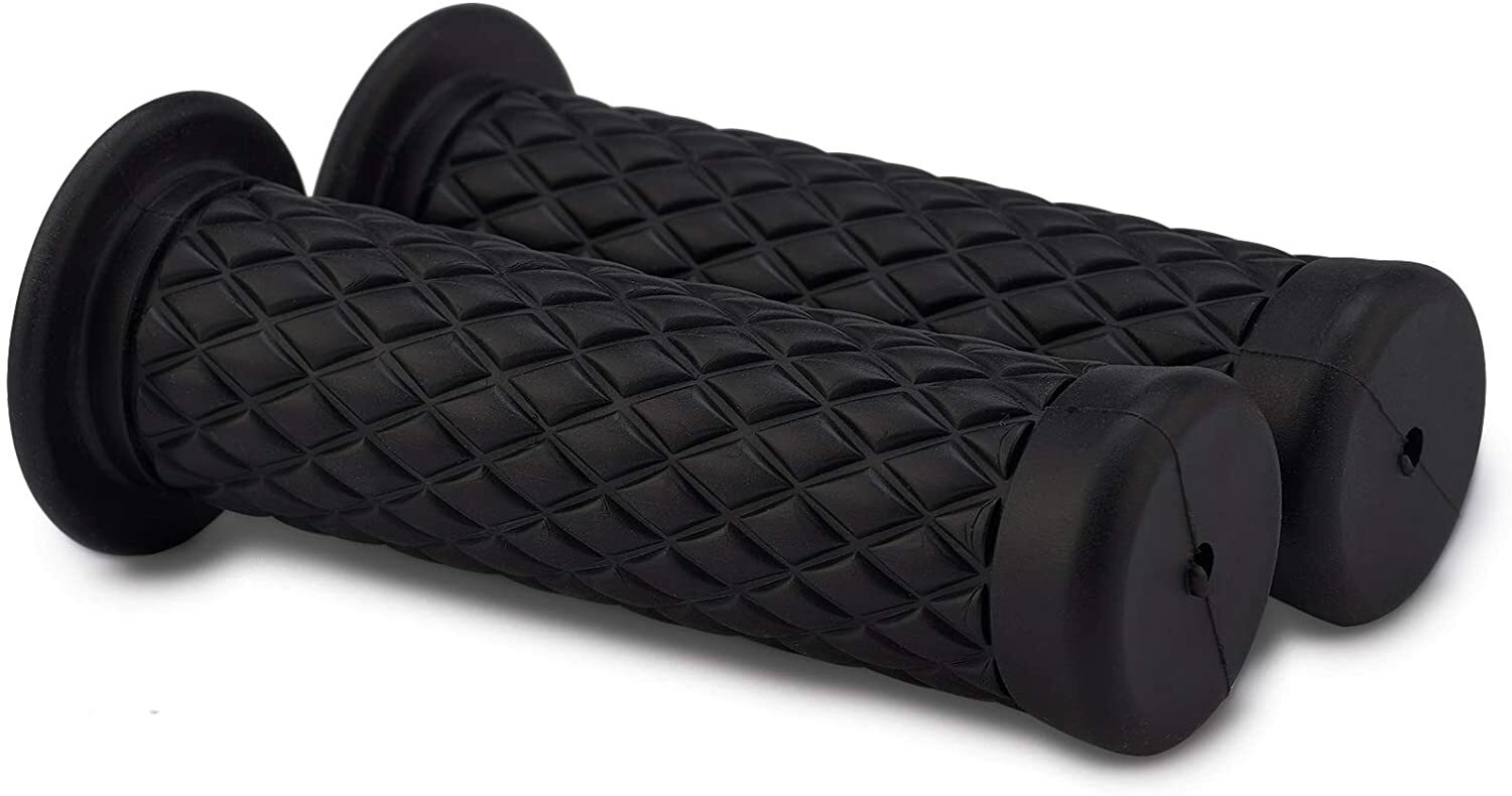 Universal Motorcycle Gel Hand Grips Rubber For 7/8in 22mm Handlebar ...