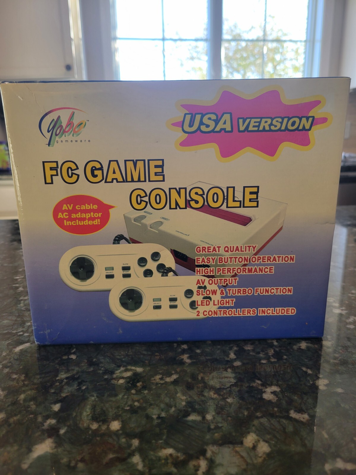 Yobo Gameware FC Launch Edition Silver and Black Console - New In Box ...