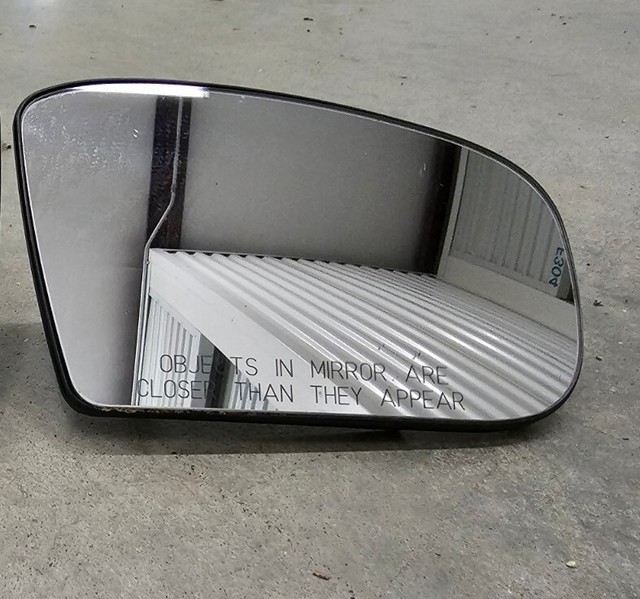 03-06 MERCEDES W220 S Class LH Driver OEM Auto Dimming Mirror Glass ...