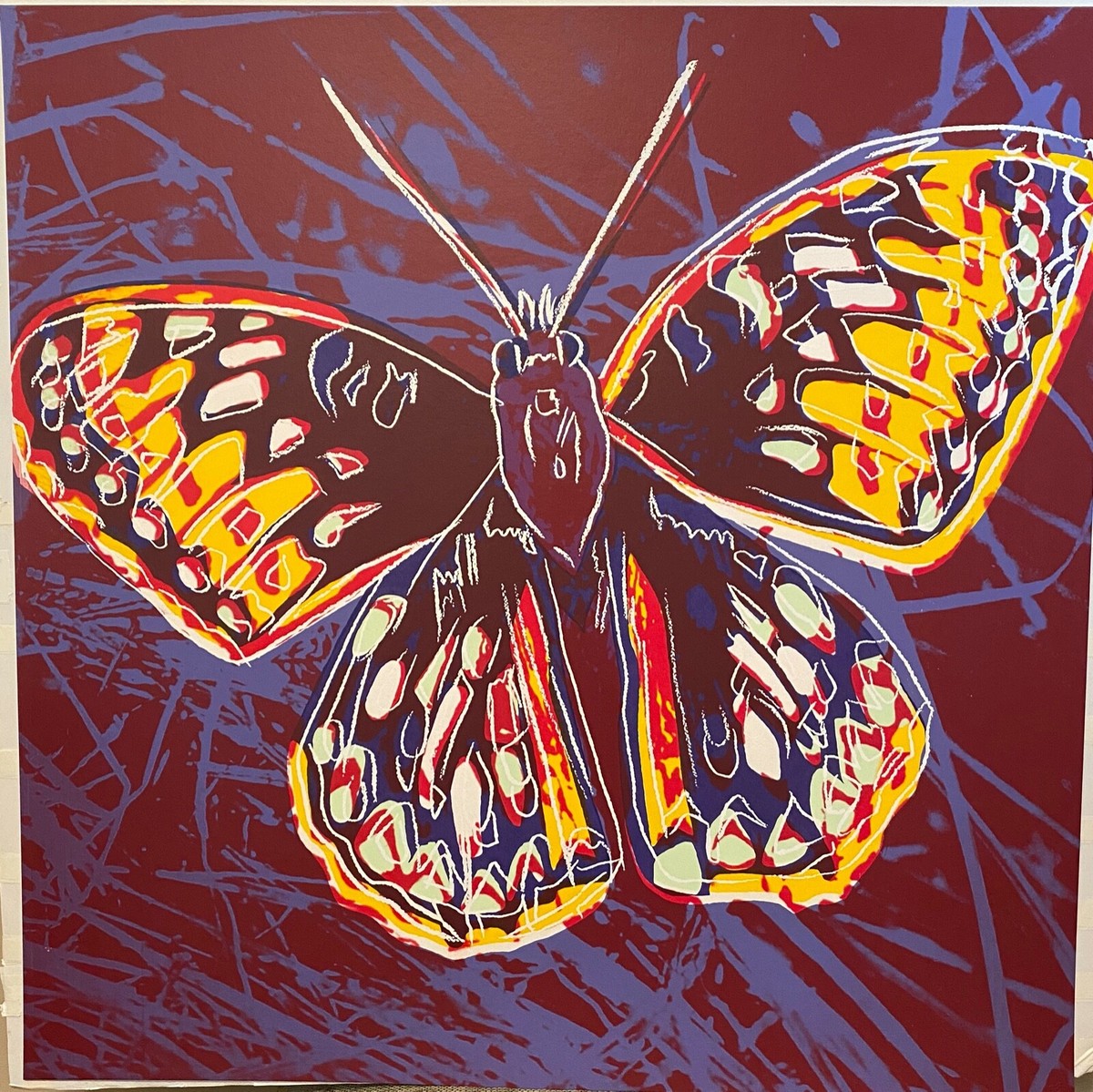 Andy Warhol Butterfly Original