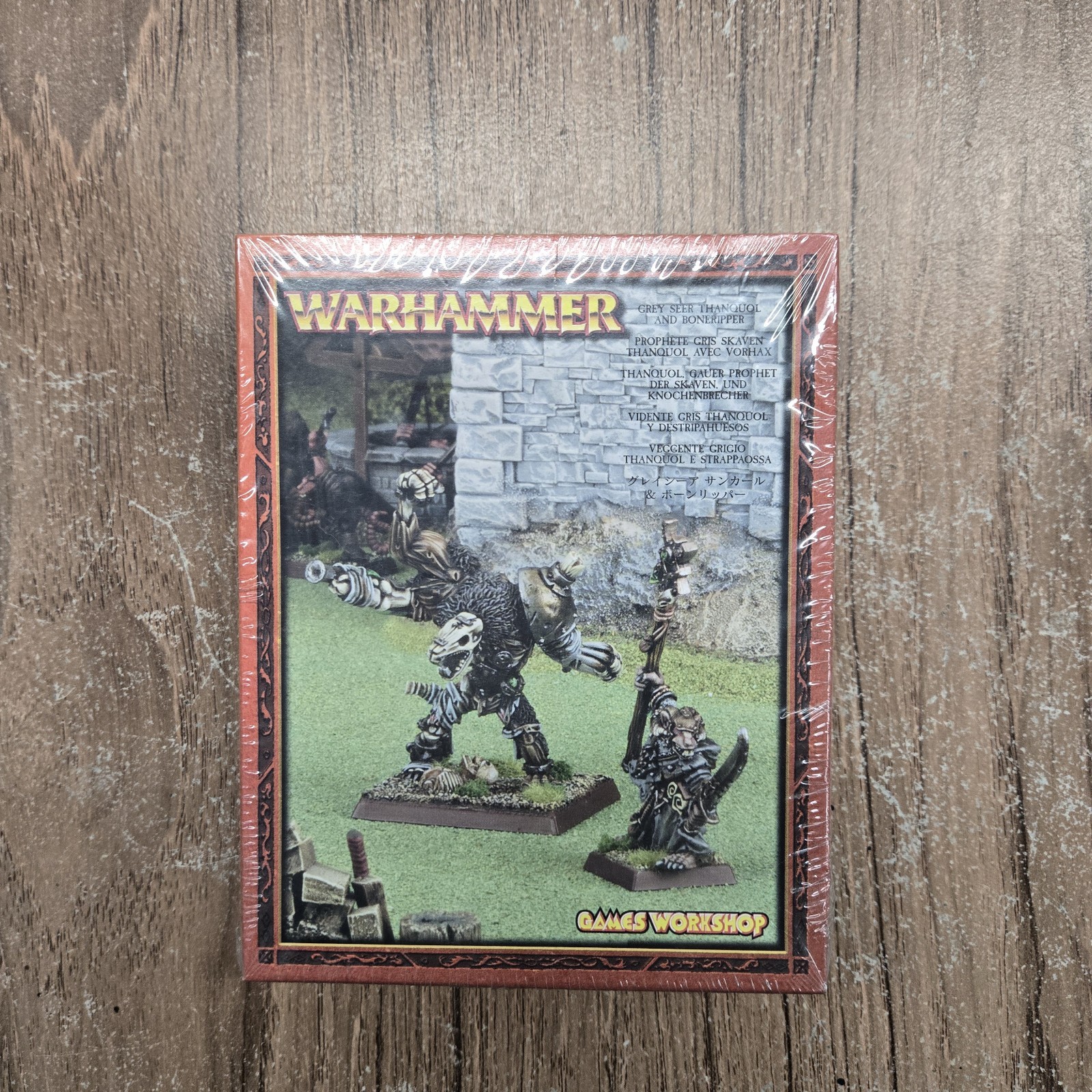 Warhammer Skaven Grey Seer Thanquol and Boneripper NIB Metal - Rare OOP ...