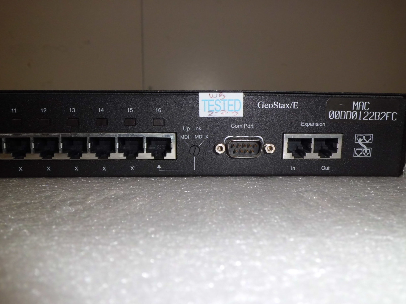 UB Networks Snap 16 Networth Series 2006 Geostax/E Network Switch | eBay