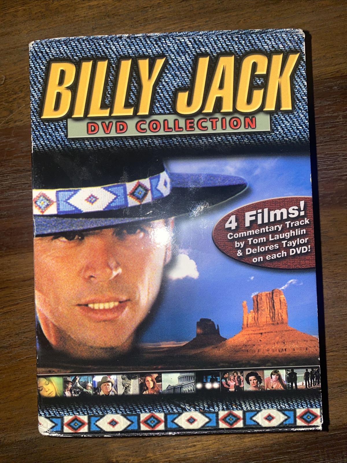 The Billy Jack Collection (DVD, 2000, 4-Disc Set) Complete 4 Film T ...