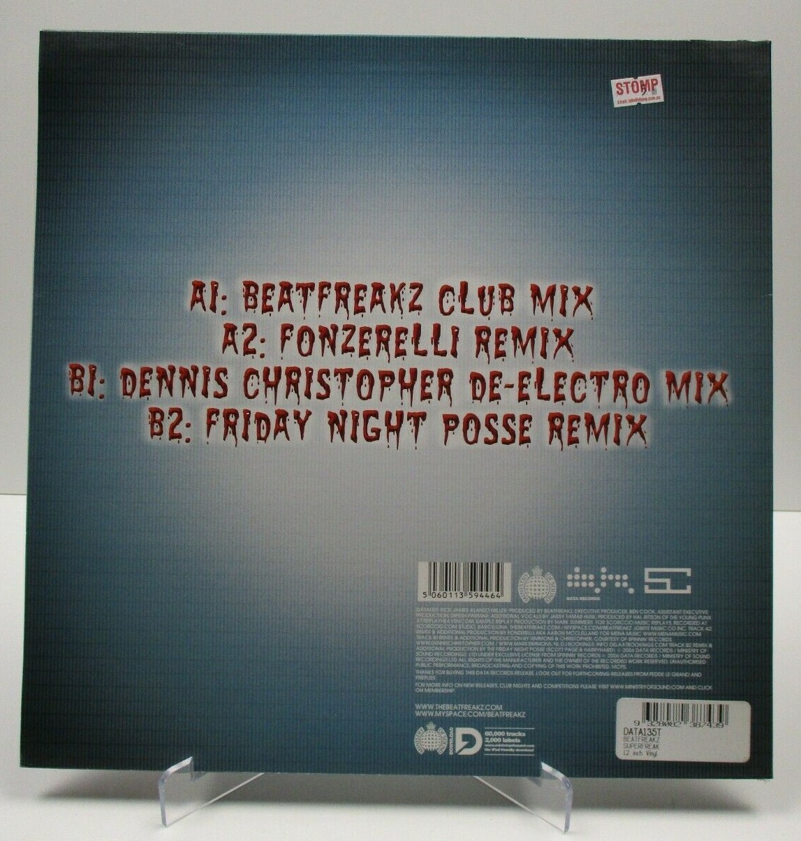 BeatFreakz ‎– Superfreak - Vinyl Record (V3) | eBay Australia