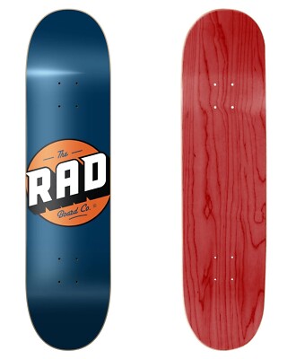 RAD SOLID DECK-7.75 Navy/Orange (Brand New) | eBay