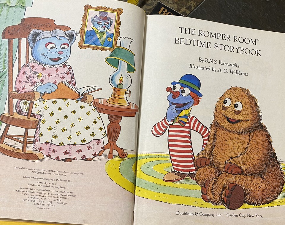 The Romper Room Bedtime Story Book | eBay