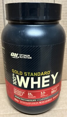 Gold Standard - Whey Protein Powder Double Rich Chocolate 2 Pound ...