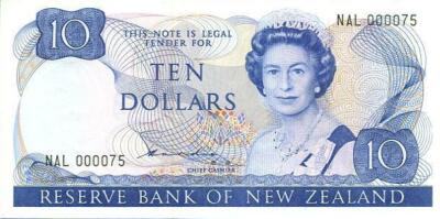 New Zealand - $10 Note - Hardie - NAL000075 | eBay