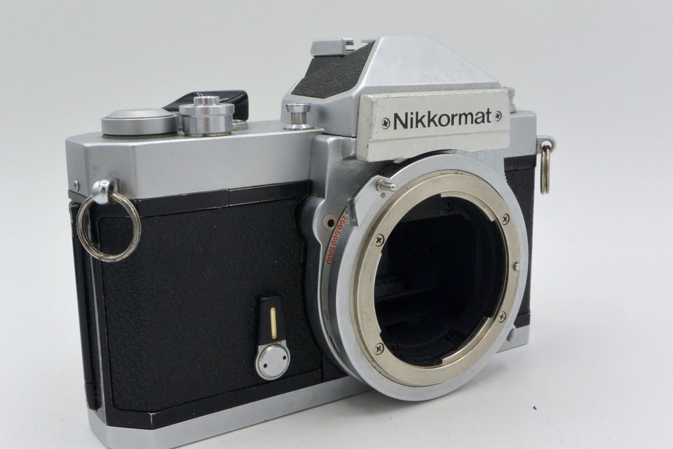 One of Nikon Nikomat Nikkormat FT FTN FT2 FT3 EL EL2 ELW camera, Chrome ...