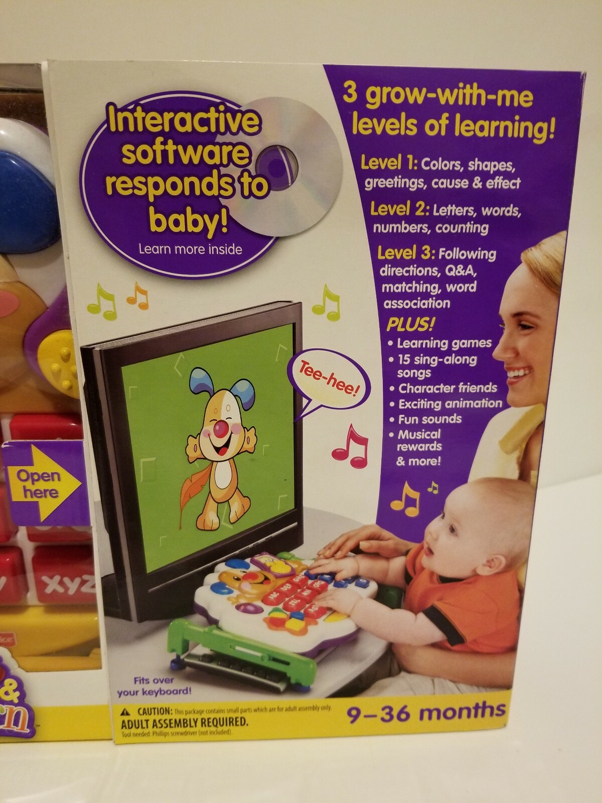 Fisher Price Computer Learning System 9- 36 Months New ABC Laugh Smile ...