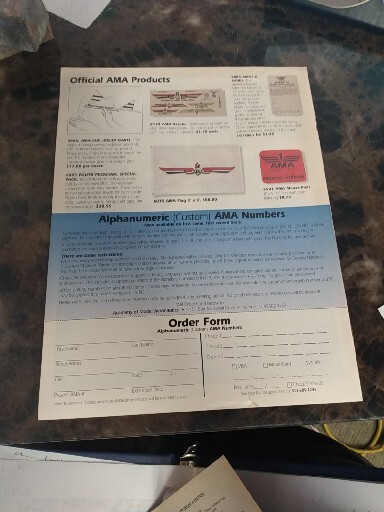 Vintage 1997 AMA ACADEMY OF RC MODEL AERONAUTICS MERCHANDISE CATALOG | eBay