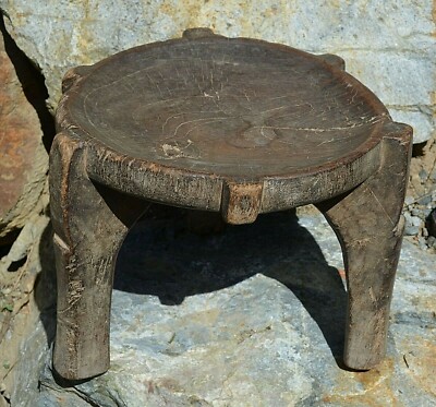 African - African Wood Stool - Vatican