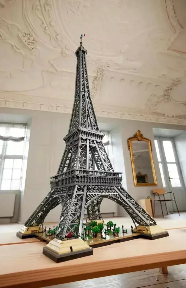 1.5m Eiffel Tower 10307 10001PCs Paris Architecture Model Building ...