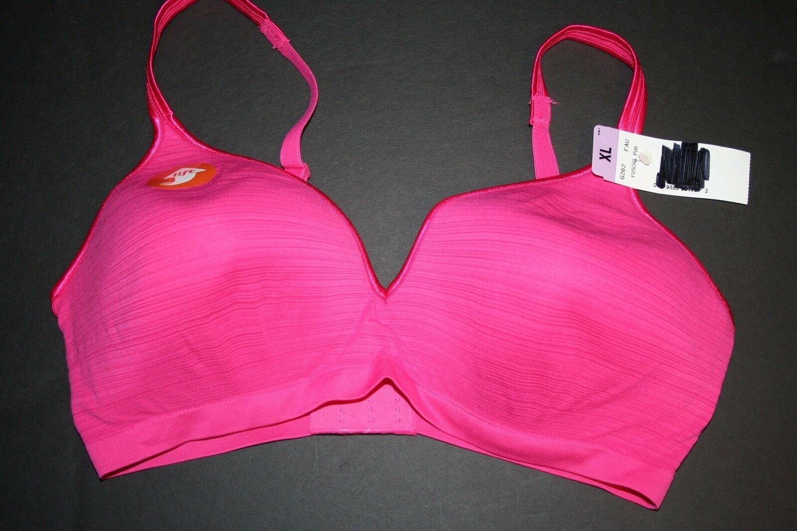841B3 Hanes G262 Barely There Wire Free Soft Cup Bra Large Fuschia | eBay